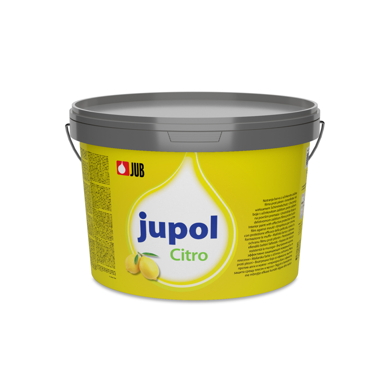 JUPOL Citro 10l, vnútorná farba s účinnou ochranou filmu proti plesni ...